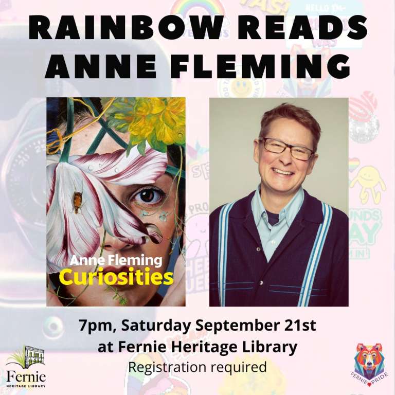 Rainbow Reads: Anne Fleming & Angie Abdou - Fernie Pride Society